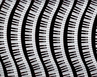 Popular items for piano keys fabric on Etsy