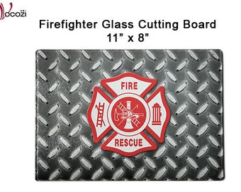 Firefighter Personalized License Plate Aluminum Sign
