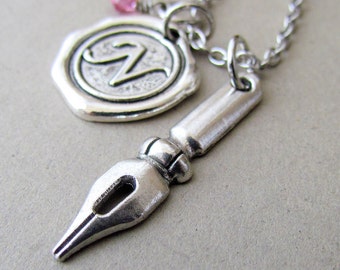 Popular items for silver pen on Etsy