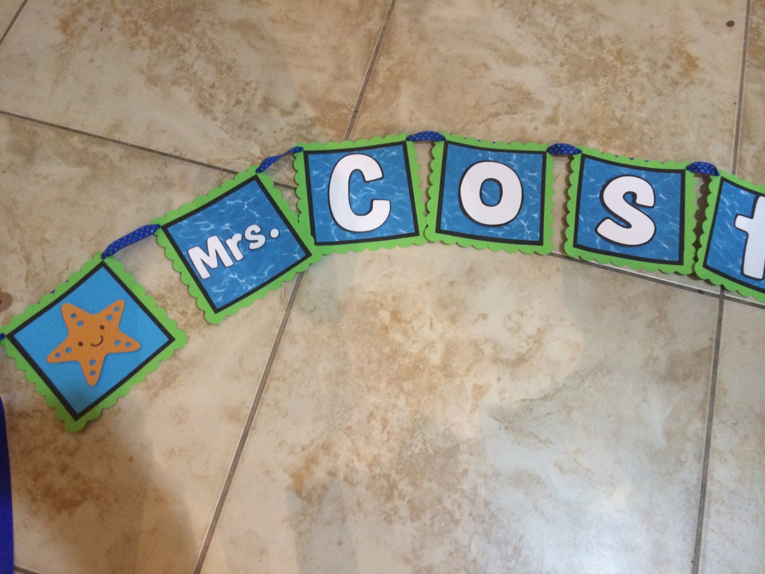 Teacher name Banner classroom Banner-Personalized