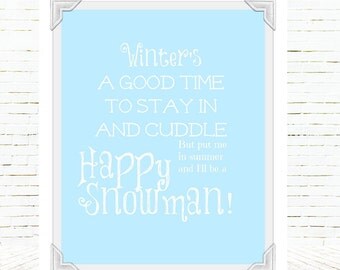 Disney Frozen Quotes, Wall Art, Positive Inspirational Quote, Wall art ...