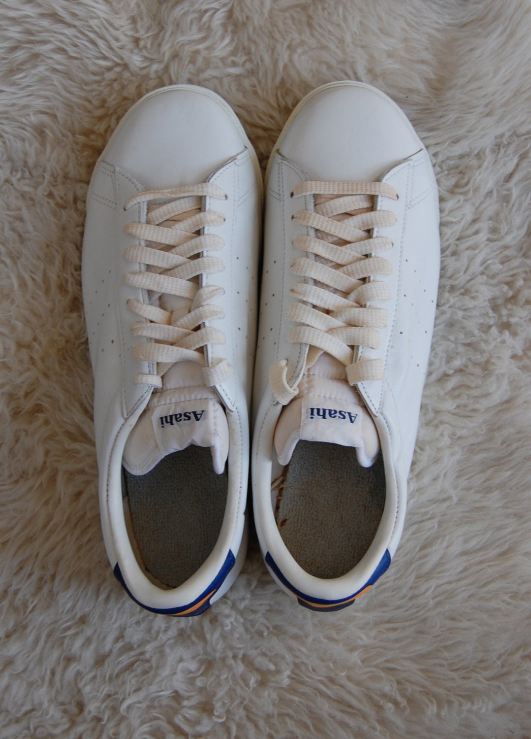 70s Deadstock Asahi Japanese Sneakers/ Yamaha Tennis Shoss/