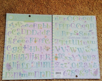 Popular items for die cut alphabet on Etsy