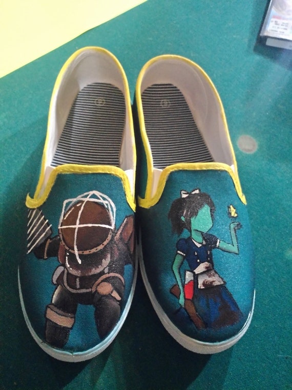 I made some bioshock shoes : r/Bioshock