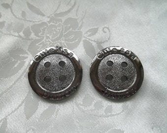 Gunmetal buttons | Etsy