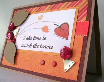 Fall greeting card | Etsy