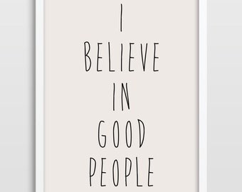 Popular items for believe in good on Etsy