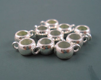 Leather cord slider | Etsy