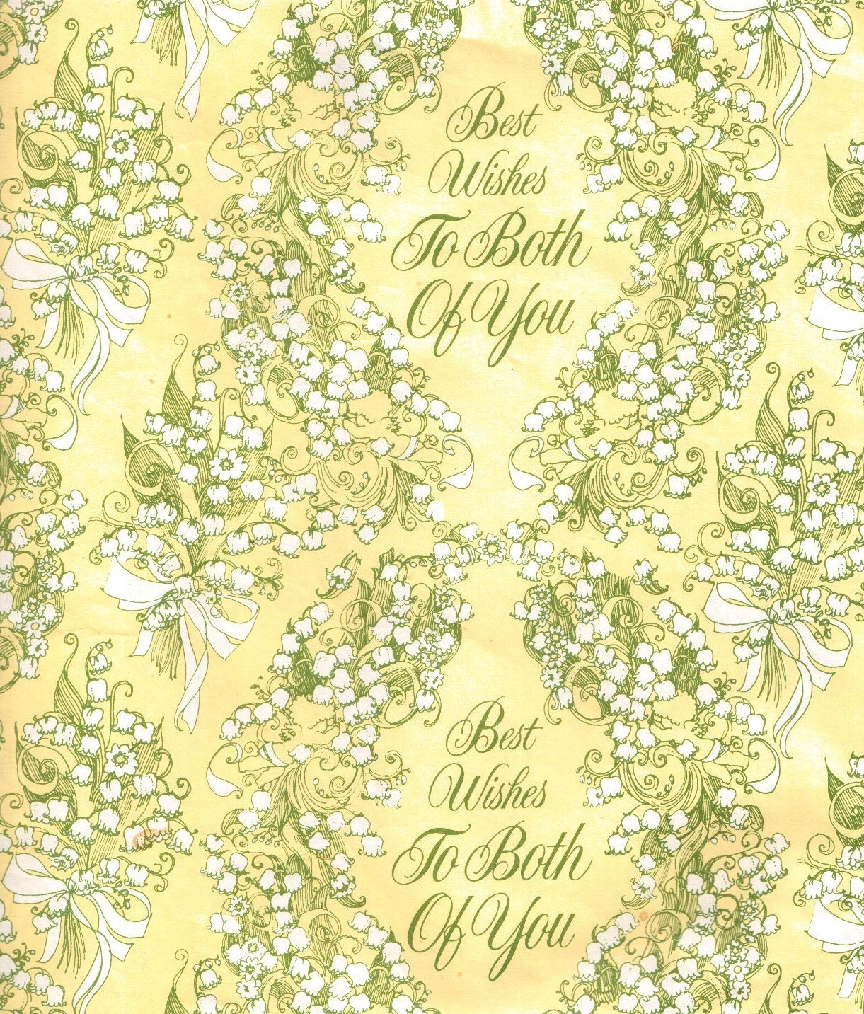 Vintage Wrapping Paper Wedding theme by BrooksideVintage on Etsy