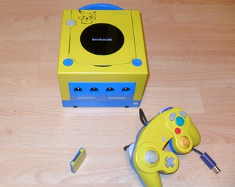 Nintendo GameCube Custom pokemon pikachu console