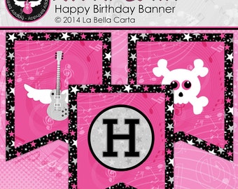 Popular items for rockstar banner on Etsy
