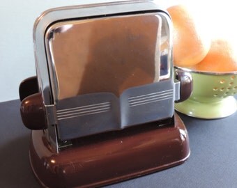 Lady Dover Dropside Toaster Antique Metal Toaster Art Deco Toaster 1940 ...