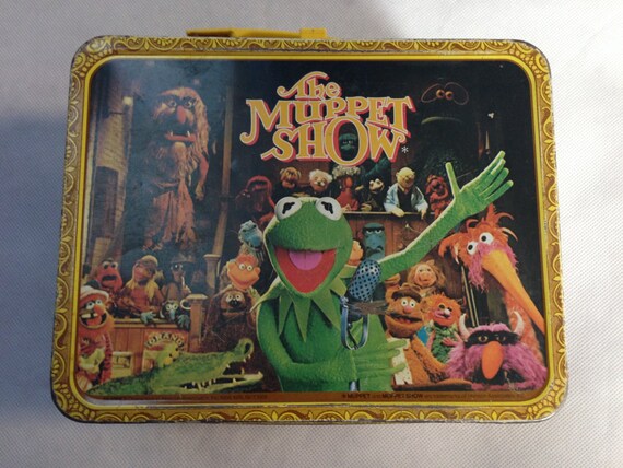 Vintage Muppet Show Lunch box 70's 80's