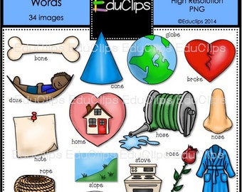 Word Work Clip Art Bundle by EduClips on Etsy