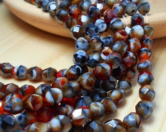 Red and black jasper | Etsy