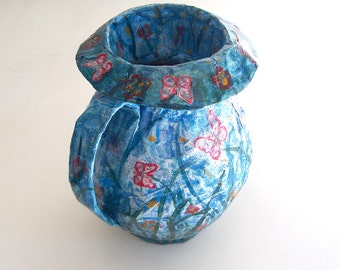 Popular items for paper mache pot on Etsy