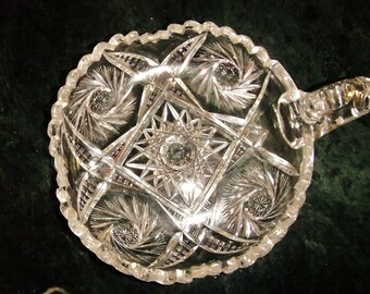 Crystal candy dish | Etsy