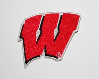 Wisconsin Badgers PATCH....Iron On about 2 x 2 inches