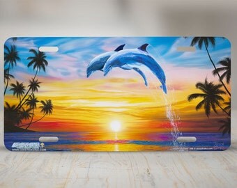 Dolphin plate | Etsy