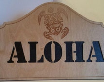 Popular items for aloha signs on Etsy