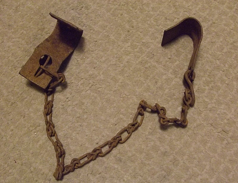 Old Dairy Milk Cow Hobbles Shackles Kickers Antique Farming