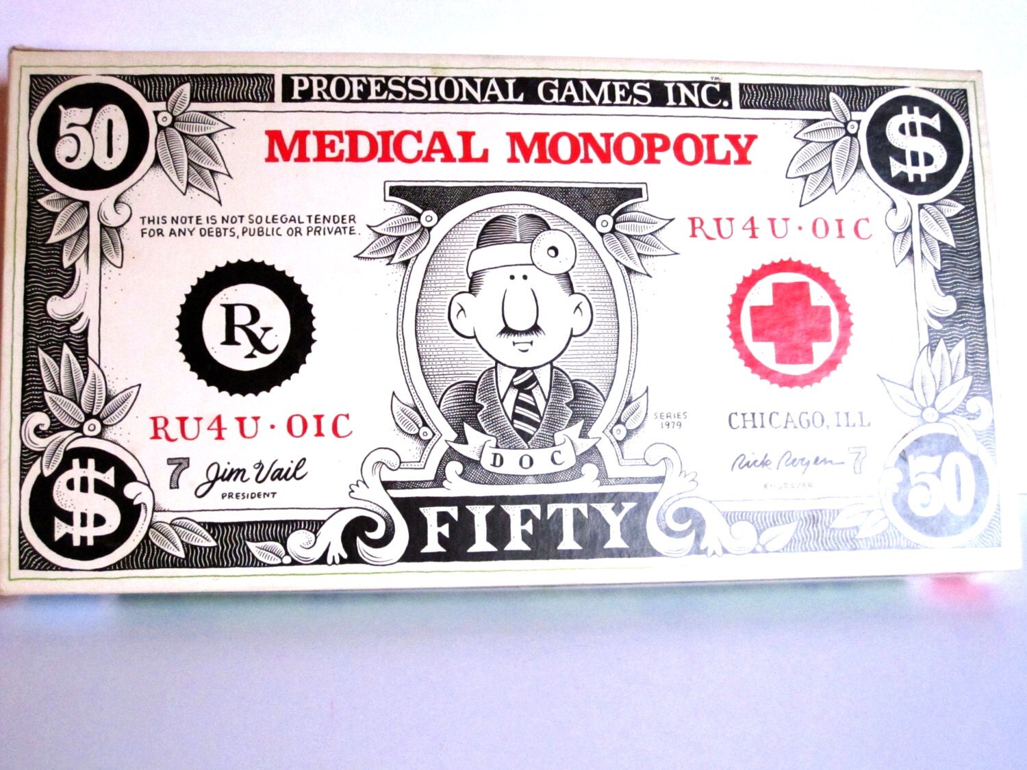 1979 Medical Monopoly Game Complete and Intact Diagnosis