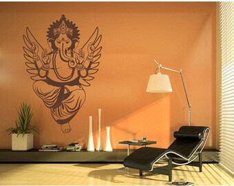 Ganesha wall decal | Etsy