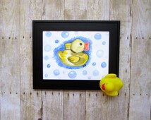 Unique rubber duck painting related items | Etsy