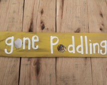 Popular items for paddling sign on Etsy