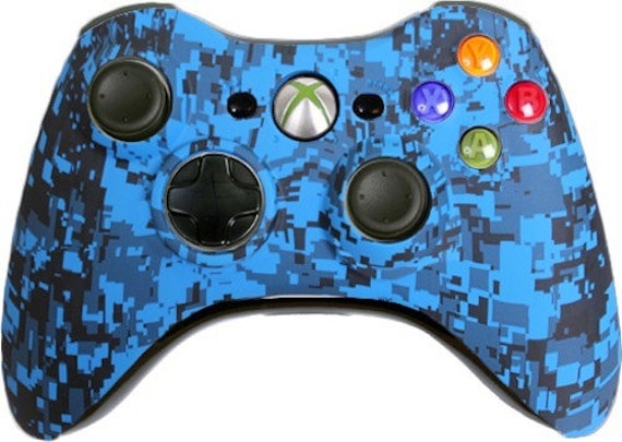 Items similar to Custom Xbox 360 Controller with Camo Print on Etsy