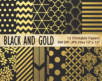Popular items for gold foil paper on Etsy