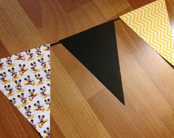 Mickey Mouse triangle banner