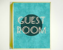Unique guest room sign related items | Etsy