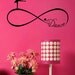 Ballet Dance Forever Infinity Symbol Vinyl Wall Decal