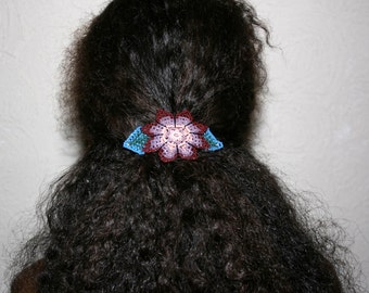 Hippie hair clip | Etsy