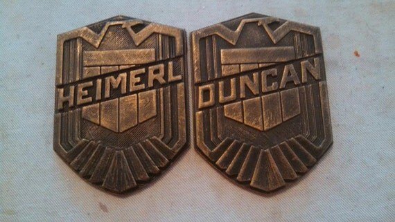 Customized 3D printed Badge