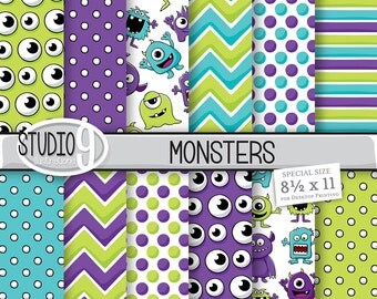 Monster inc theme | Etsy