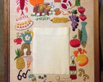 Recipe embroidery | Etsy