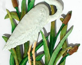Hand Painted Metal Art in Bright Tropical Colors by TropicAccents