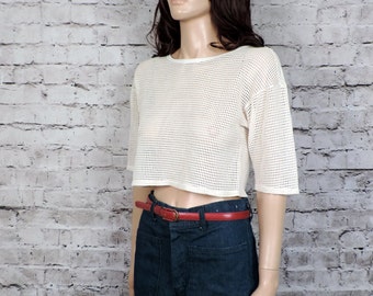 Popular items for 1980s crop top on Etsy