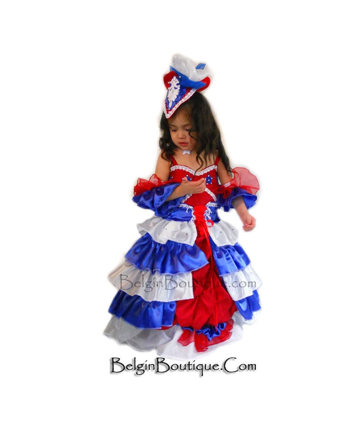 Pageant Ooc Rwb Glitz National Level Patriotic Usa 4 July Flag