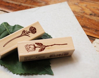 Love Stamp Set Rubber Stamp Diary Stamp Deco Stamp by mieryaw