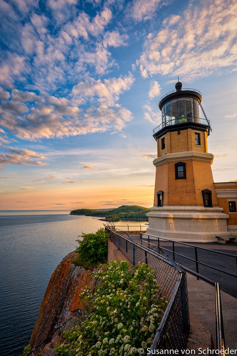 Split Rock Lighthouse Nature Photography North Shore Lake