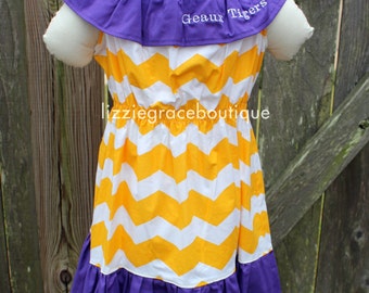 Lsu game day dress | Etsy