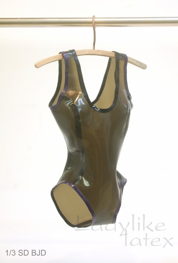 Latex Rubber Body / Sleeveless Leotard / Swimsuit Made to