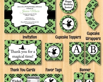 Popular items for wicked birthday on Etsy