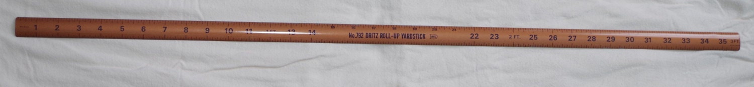 Dritz No. 792 Roll-up Yardstick