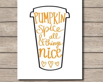 Popular items for pumpkin spice latte on Etsy