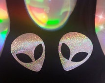 Popular items for alien crop top on Etsy