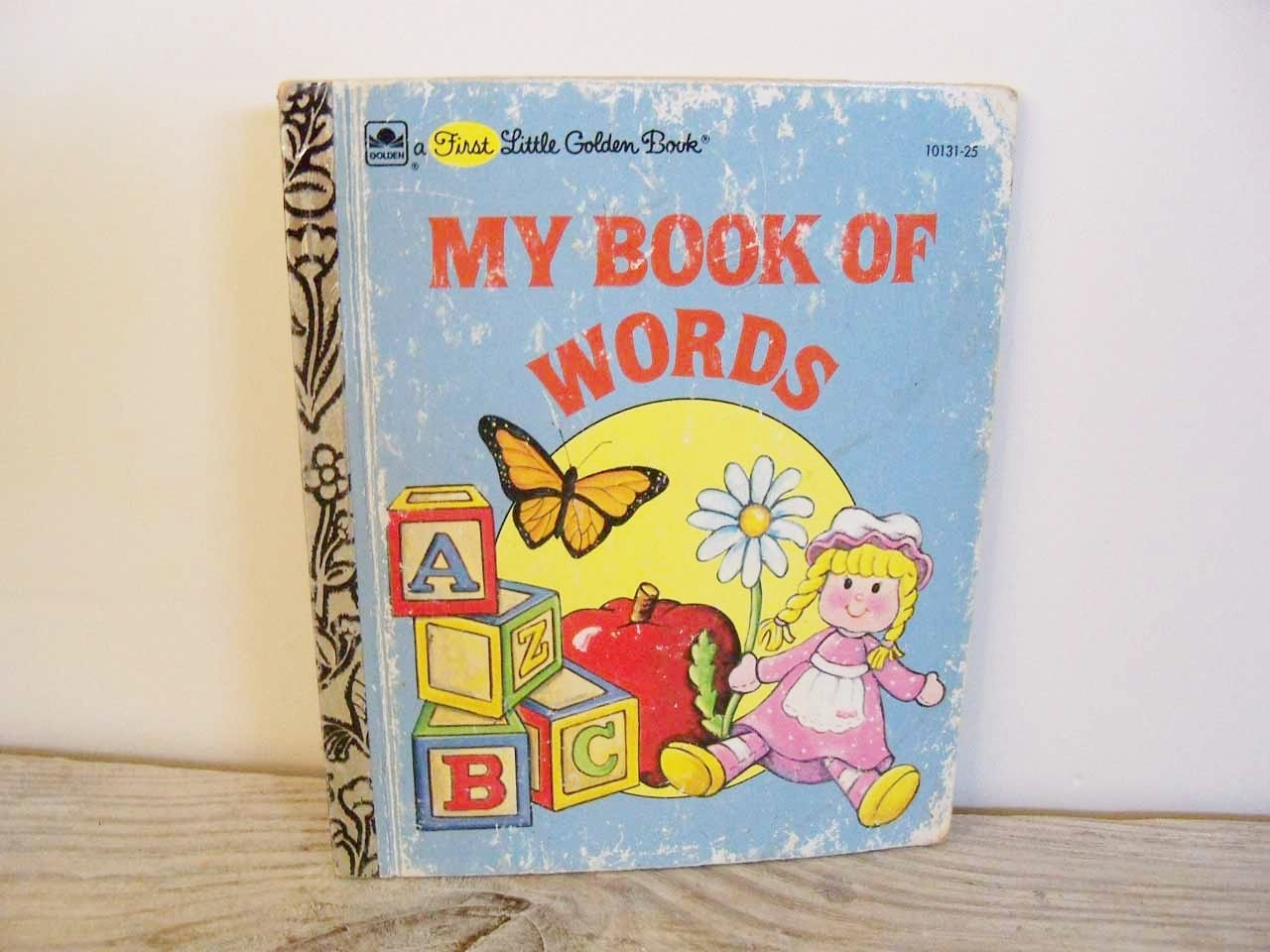 My Book of Words 1st Little Golden Book by VickiesVintageBooks